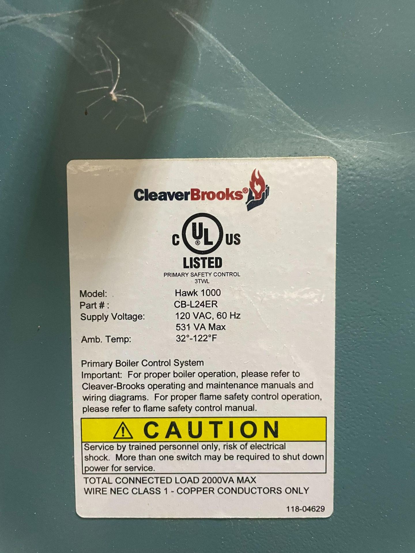 5000 PPH Cleaver Brooks FLX 700/600 Water Tube Boiler. Industrial Exchange